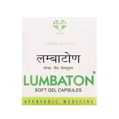 Buy Trsuted AVN Lumbaton Softgel Capsules 120 Count | Online – Global ...